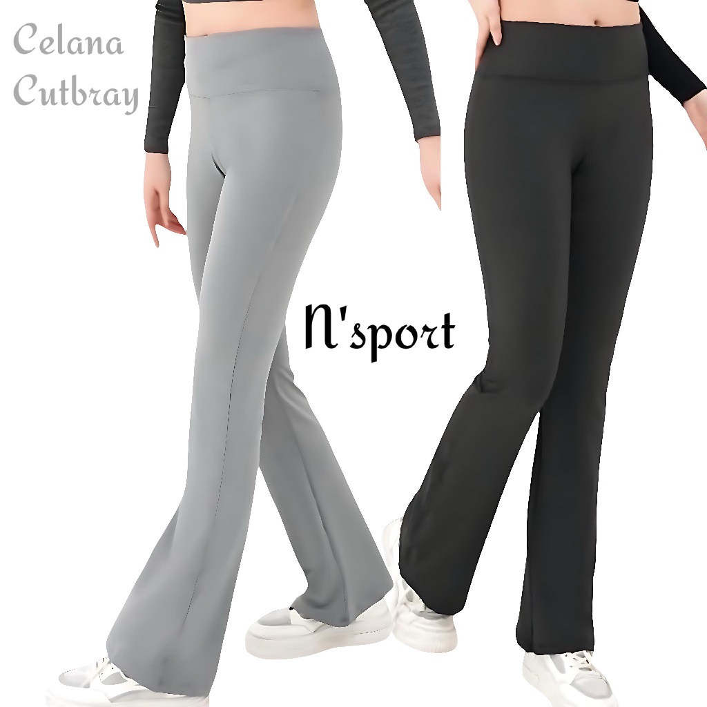 Jual 27-Celana cut bray Legging Cutbray celana panjang olahraga Celana Cutbray Olahraga Wanita ...