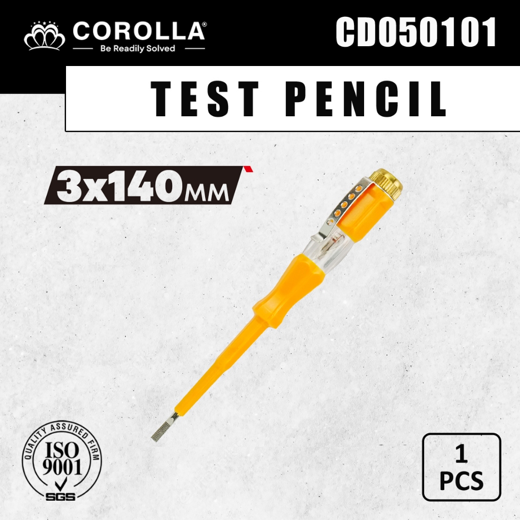 Jual Corolla Tespen Obeng / Testpen Kabel Putus Test Pen Listrik / Alat ...