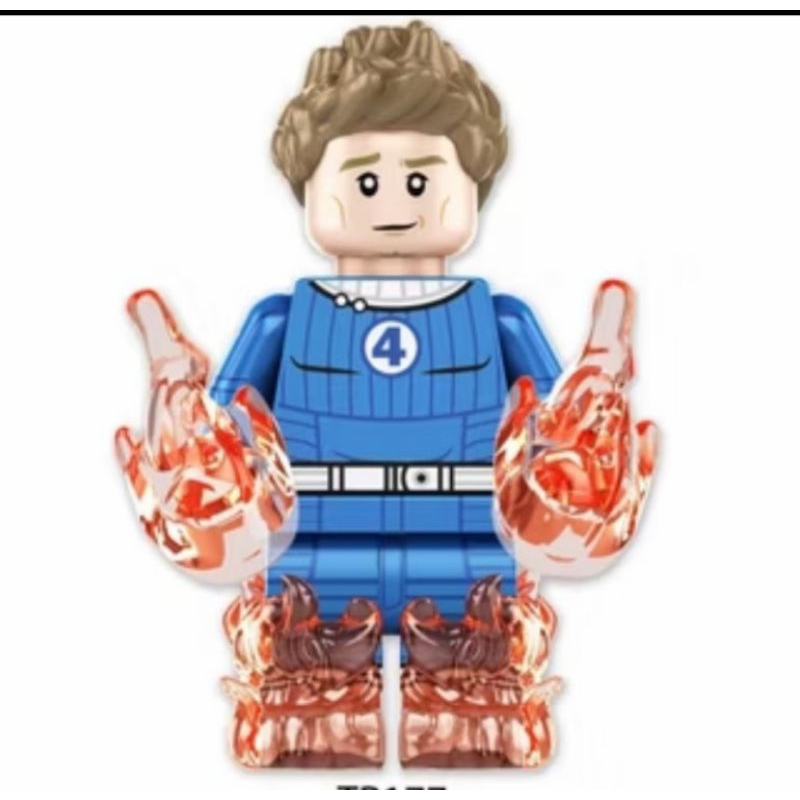 Jual figure fantastic four figure human torch jonny storm manusia api ...