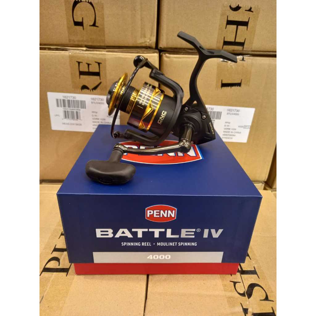 Jual Reel PENN BATTLE IV 1000 2000 4000 4000HS 5000 6000 6000HS Power ...