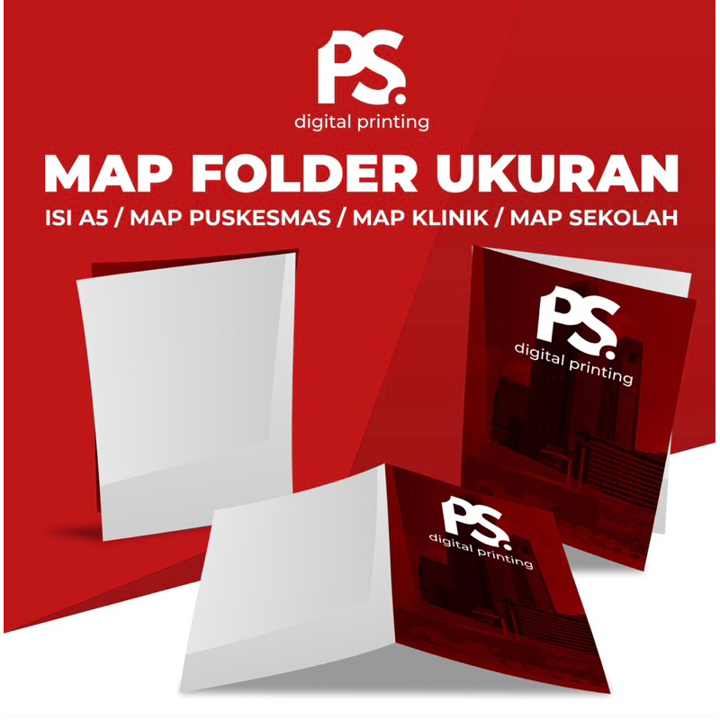 Jual Map Folder Ukuran Isi A5 / Map Puskesmas / Map Klinik / Map Sekolah | Shopee Indonesia