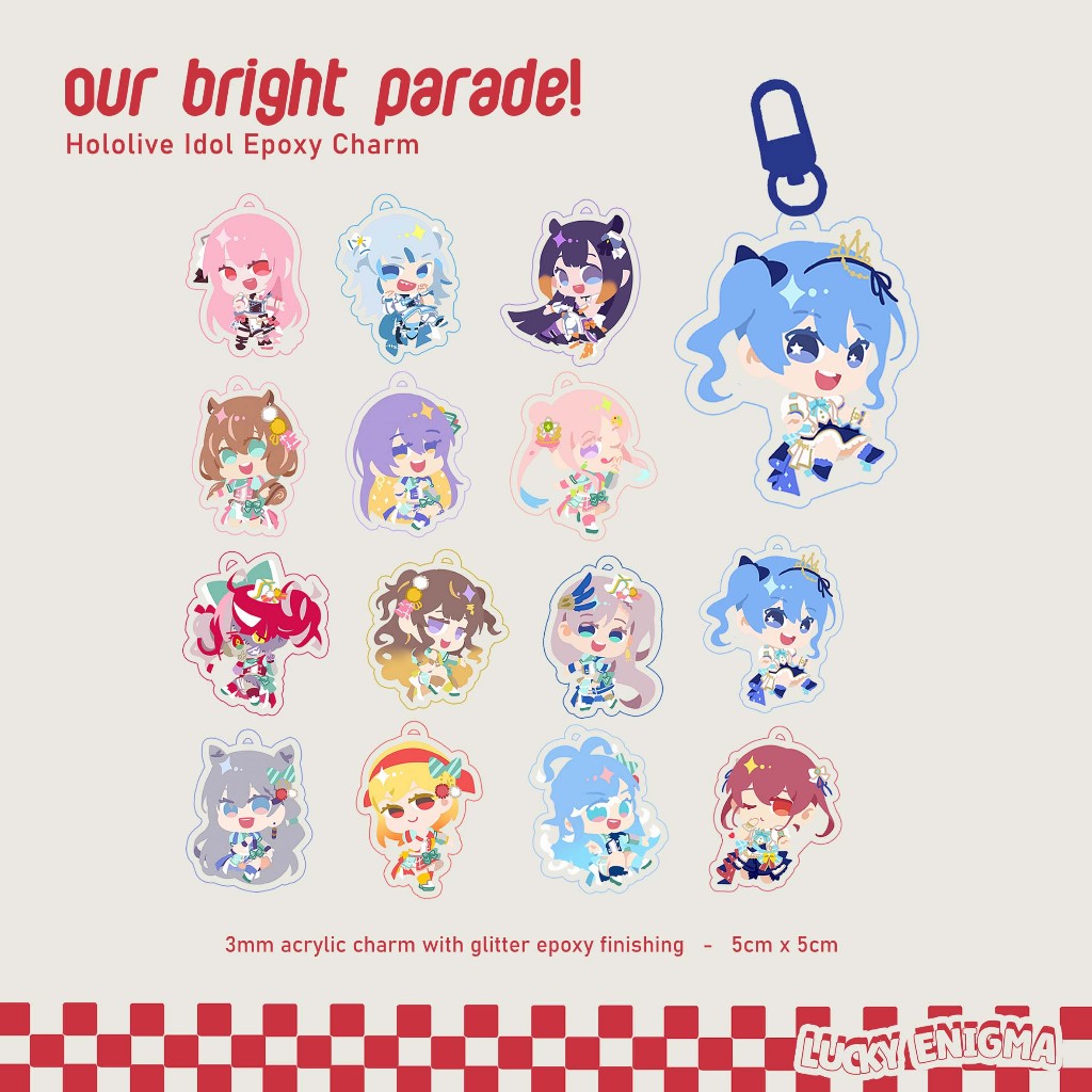 Jual [FAN MERCH] Hololive Production Vtuber Idol Gantungan Kunci ...