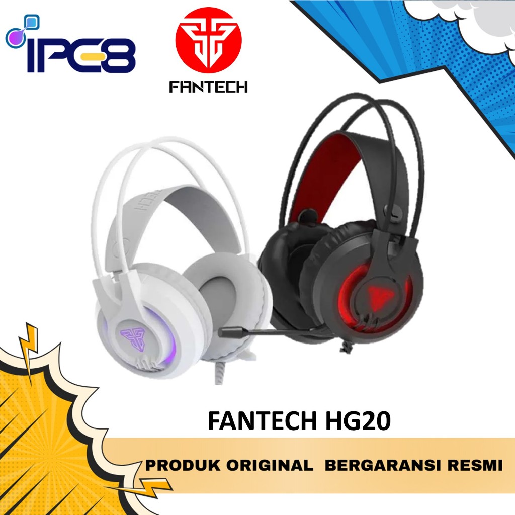 Jual FANTECH HEADSET GAMING CHIEF II HG20 RGB | Shopee Indonesia