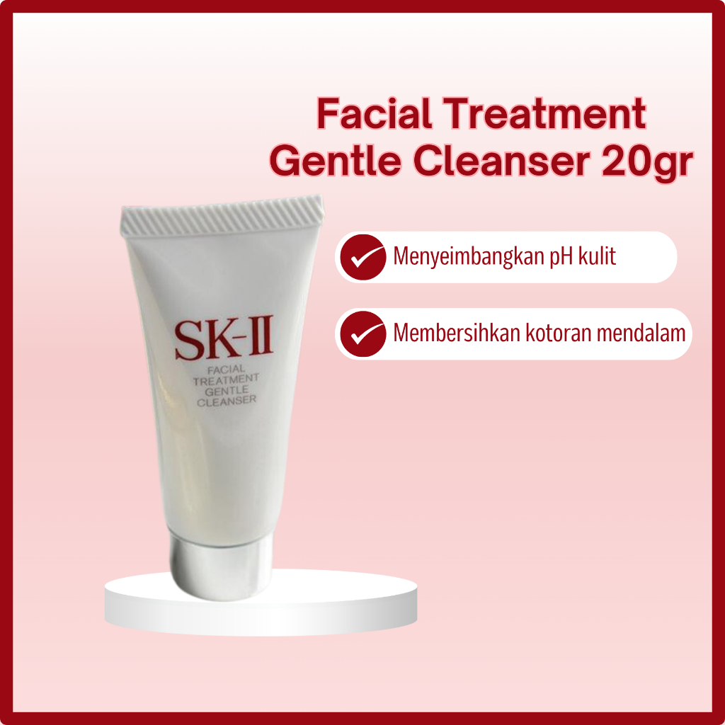 Jual SKII SK-II SK2 Facial Treatment Gentle Cleanser 20gr - GC 20gr | Shopee Indonesia