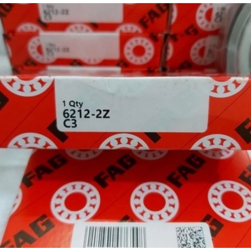 Jual BEARING 6212 2Z / ZZ C3 (F A G) | Shopee Indonesia