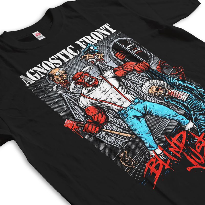 Jual Kaos Band Agnostic Front - Blind Justice | Shopee Indonesia
