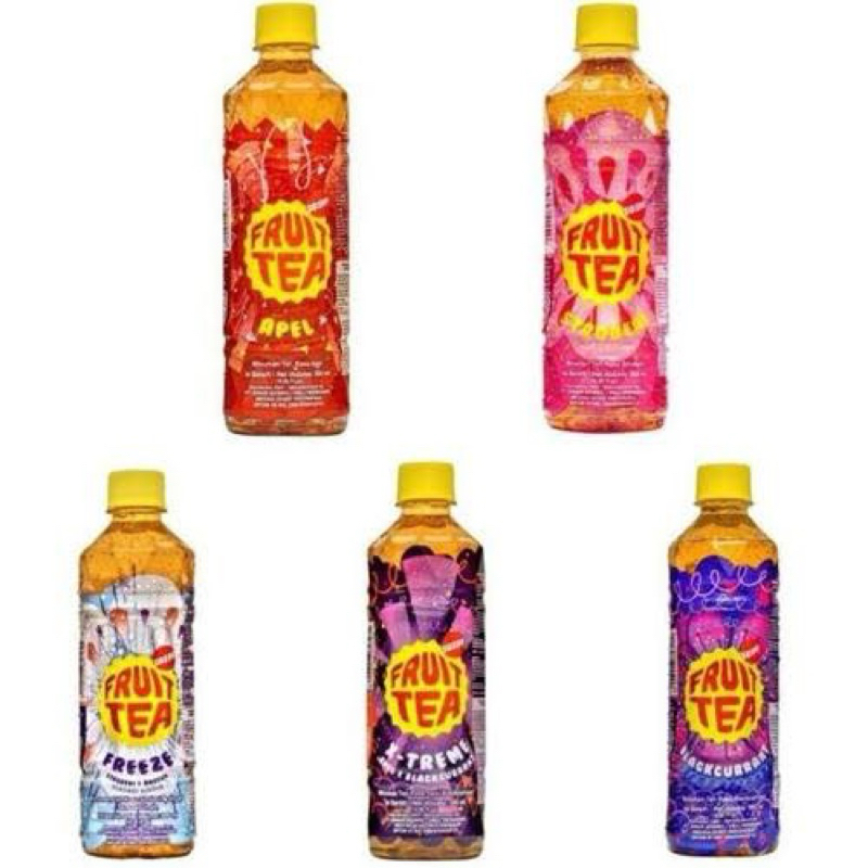 Jual FRUIT TEA BOTOL 500ML DUS ( ISI 12 BOTOL ) | Shopee Indonesia