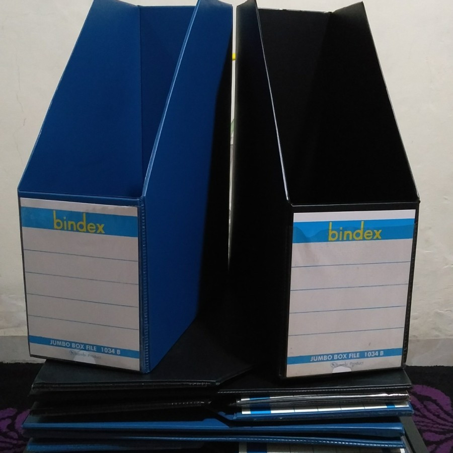 Jual boxfile bindex 1034b / index jumbo biru,hitam (BEKAS MASIH BAGUS ...