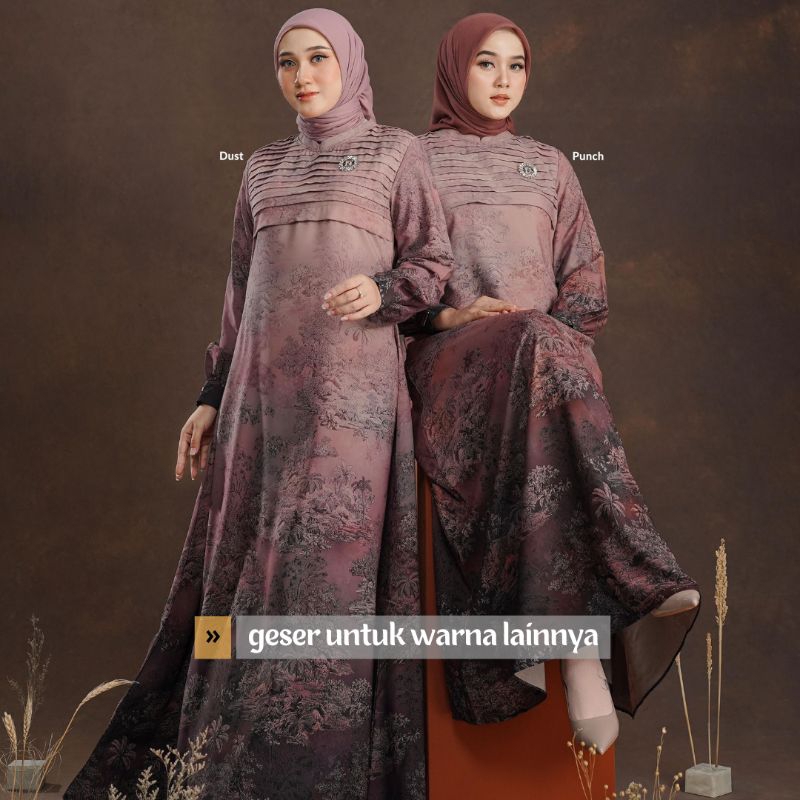 Jual FARINNA DRESS by Nadheera Luxury [ NEW - ND Pattern Series ] Gamis Nadheera Luxury | Shopee ...