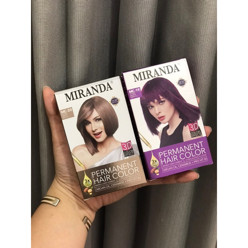 Jual Miranda Permanent Hair Colour | Shopee Indonesia