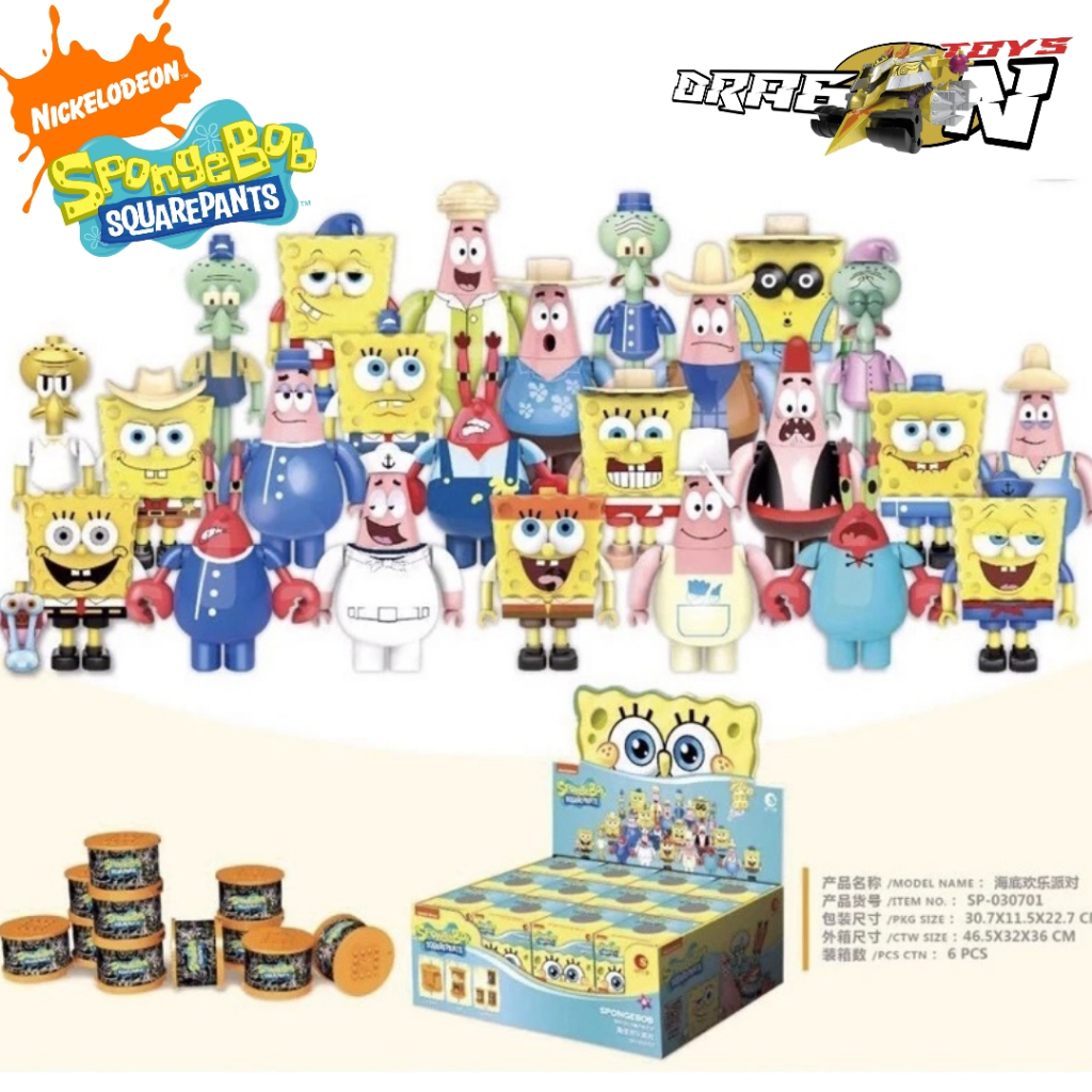 Jual SPONGEBOB SQUAREPANTS BLIND BOX SURPRISE FIGURINE COLLECTION ...