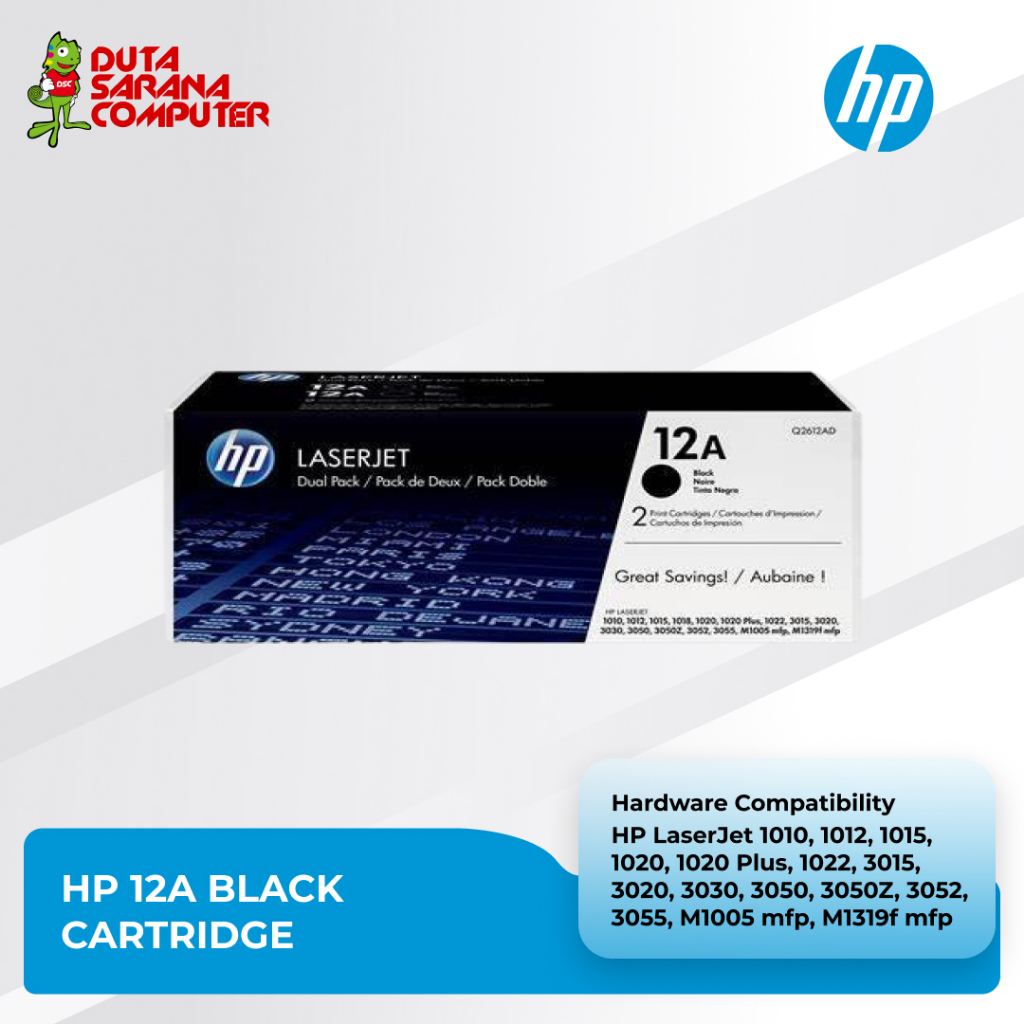 Jual HP Toner Laserjet 12A Q2612A MURAH | Shopee Indonesia