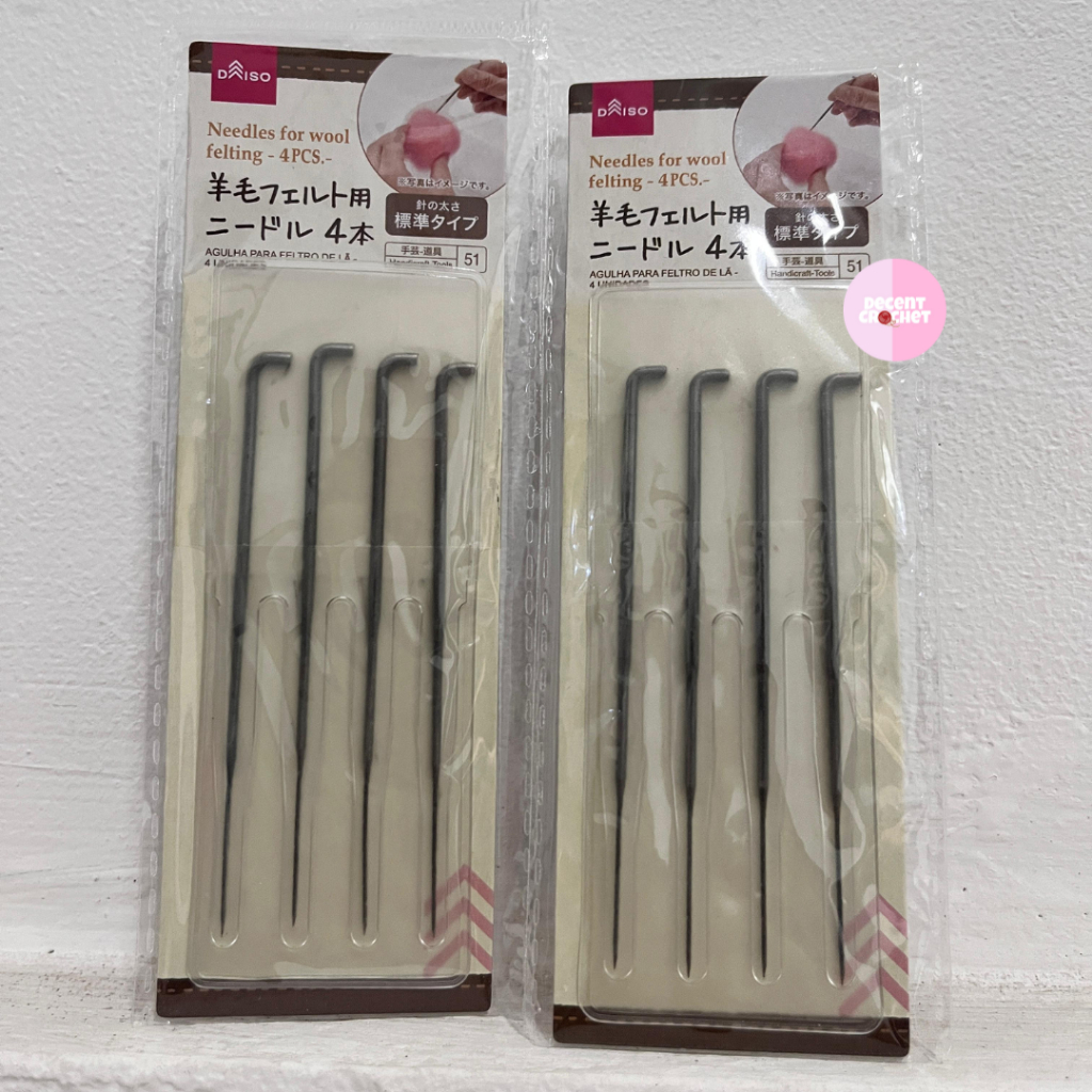 Jual Daiso Jepang Hakpen Rajut/ Magnet Disney/ Jarum Felt | Shopee ...