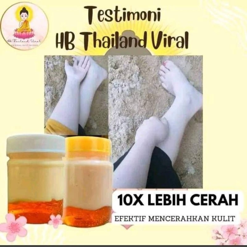 Jual Hb Thailand viral pemutih badan whitening/Lotion Thailand | Shopee Indonesia