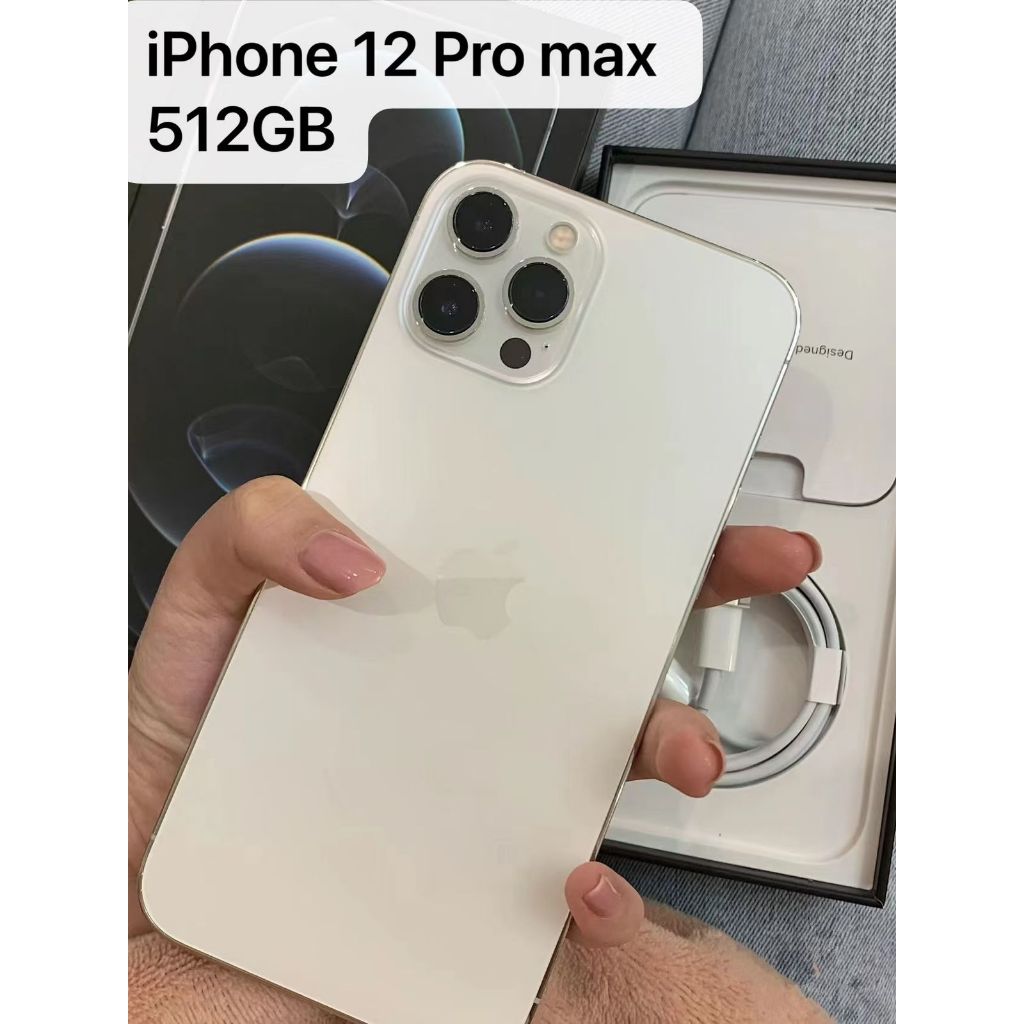 Jual iPhone 12 Pro Max 512GB Bekas Second Original100% All Sim Silent Fullset Mulus Normal Hp ...
