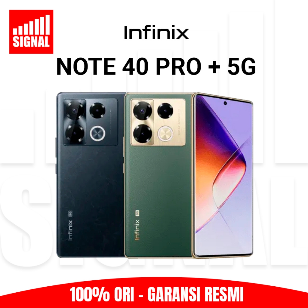 Jual Infinix Note 40 Pro+ 5G 12/256GB - Up to 24GB Extended RAM - Dimensity 7020 - 6.78” FHD+ 3D ...