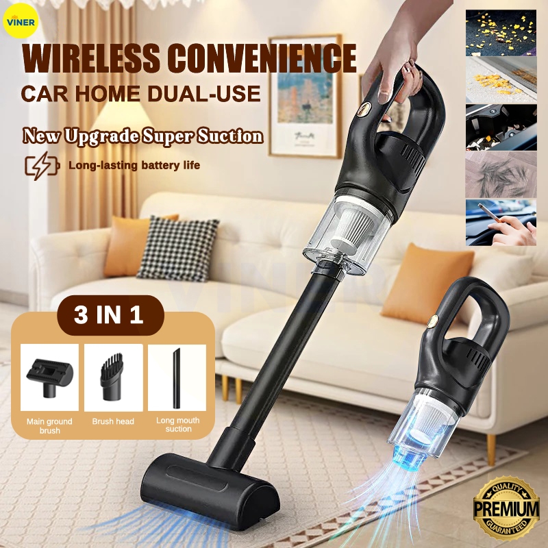 Jual VINER Penyedot Debu Rumah dan Mobil Portabel Mini 12000PA ...