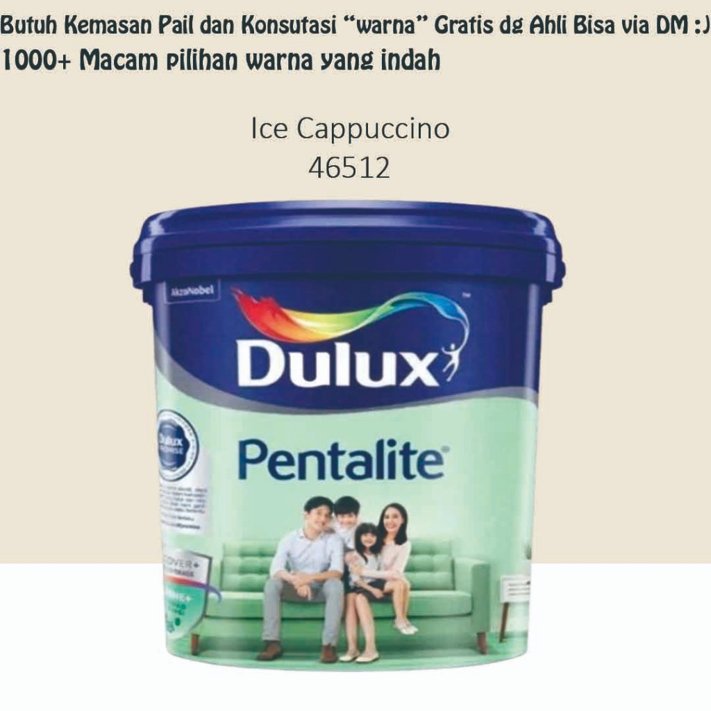 Jual Dulux Pentalite Antibac 2.5L - Ice Cappuccino 46512 (Tinting ...