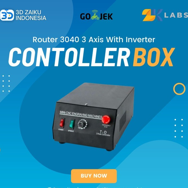 Jual CNC Router 3040 4 Axis Controller Box with Inverter | Shopee Indonesia