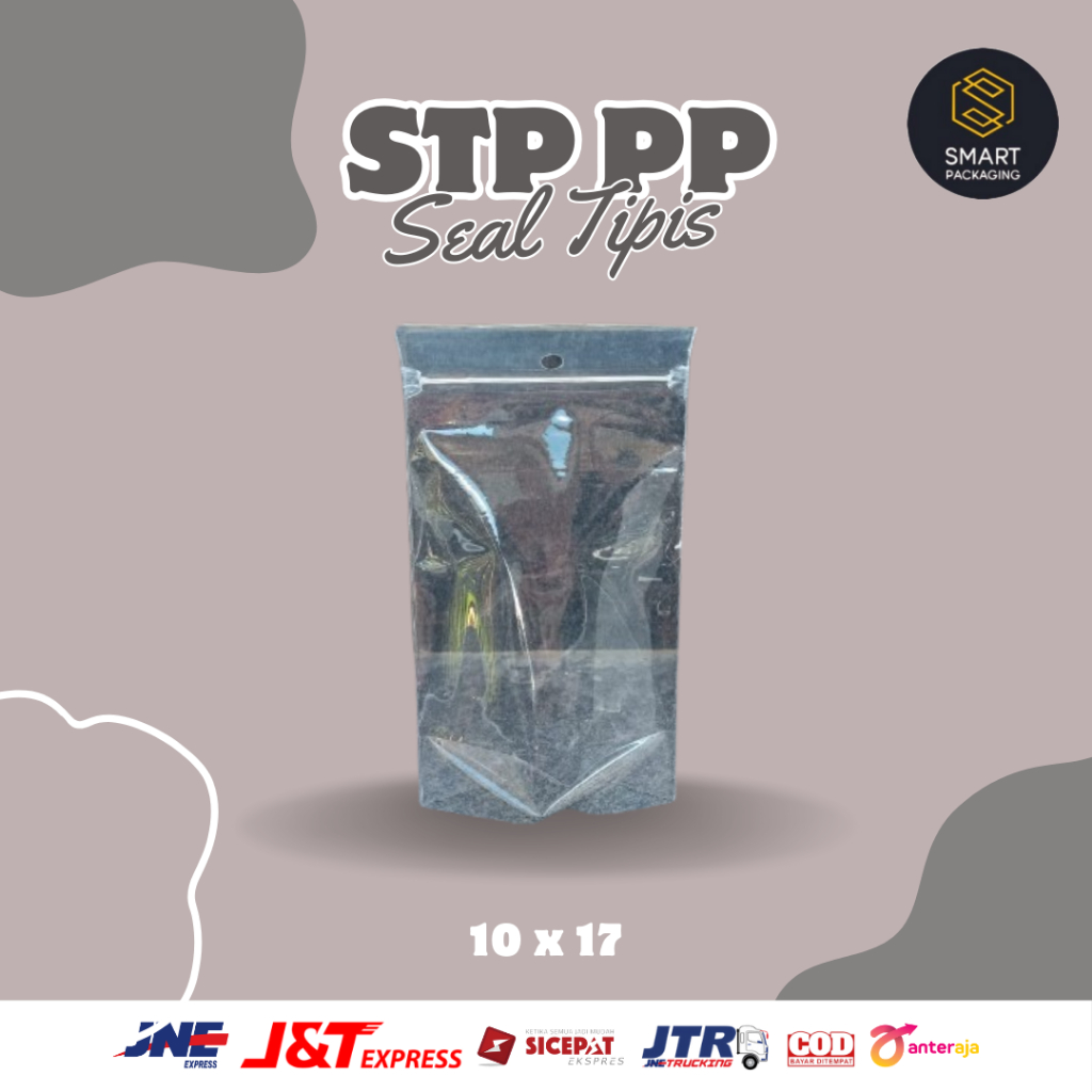 Jual 100PCS KEMASAN PUDOT / STANDING POUCH PP 10X17 seal tipis KEMASAN ...