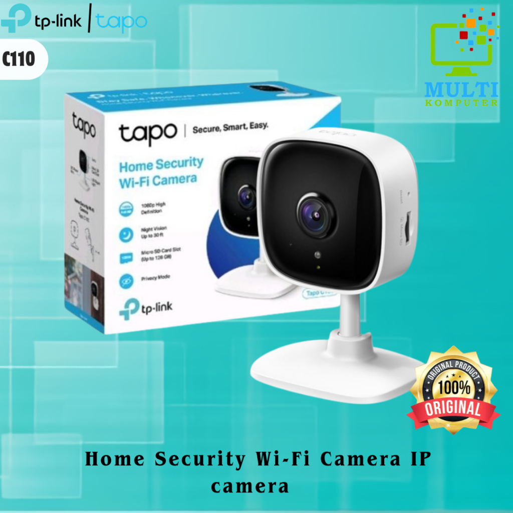Jual Tapo C110 Home Security Wi-Fi Camera IP camera TP link | Shopee Indonesia