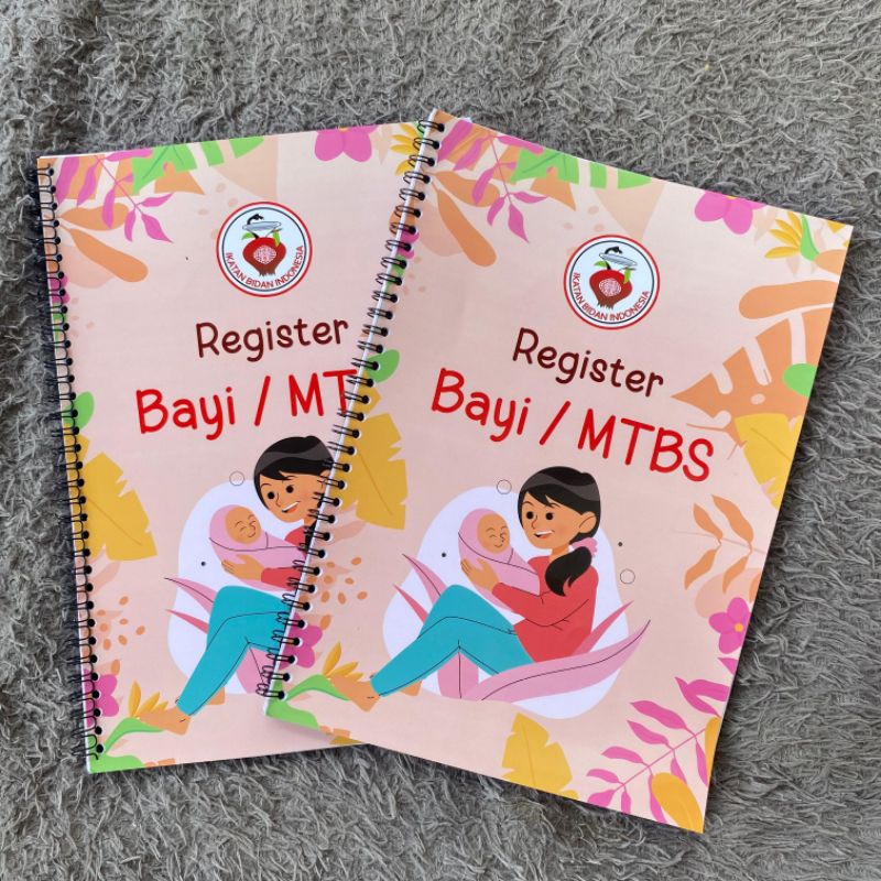 Jual Buku Register Bidan Bayi MTBS Ukuran A4 Spiral | Shopee Indonesia