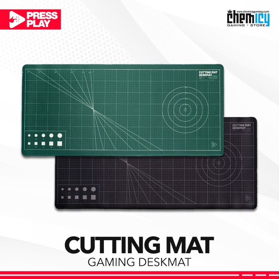 Jual Press Play Cutting Mat Deskmat Cloth Gaming Mousepad | Shopee ...