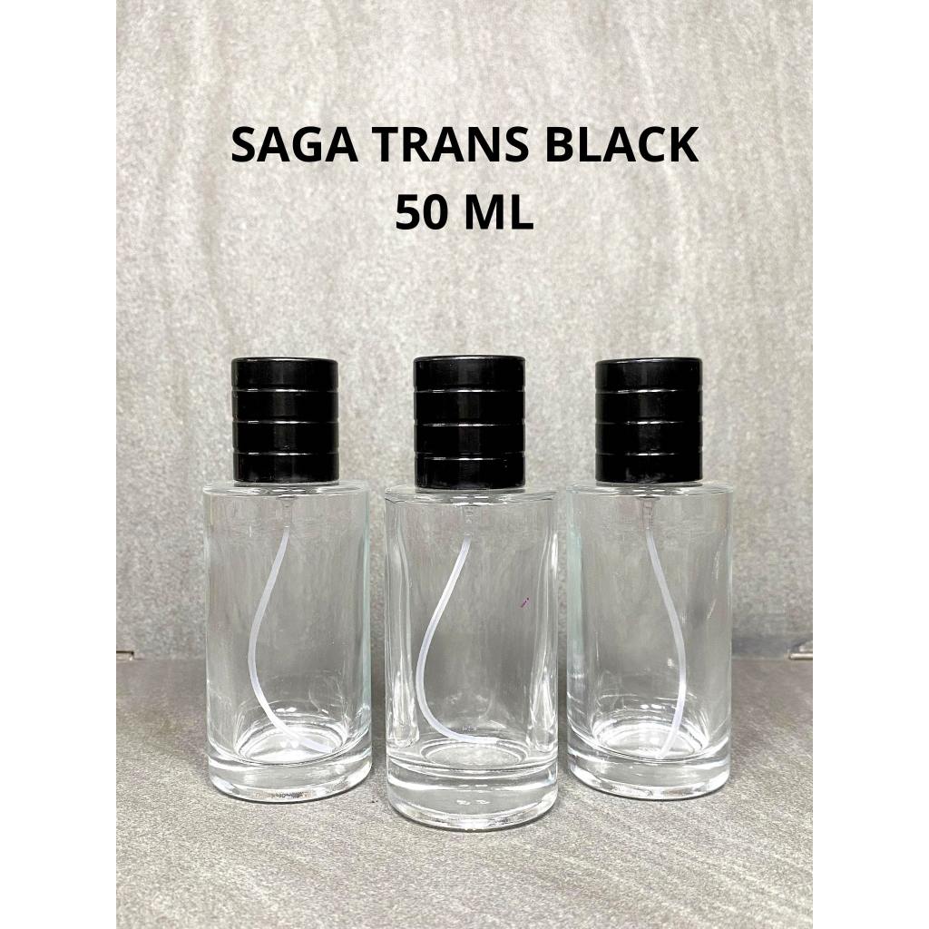 Jual Botol Parfum Saga Trans Black 50 ml | Shopee Indonesia