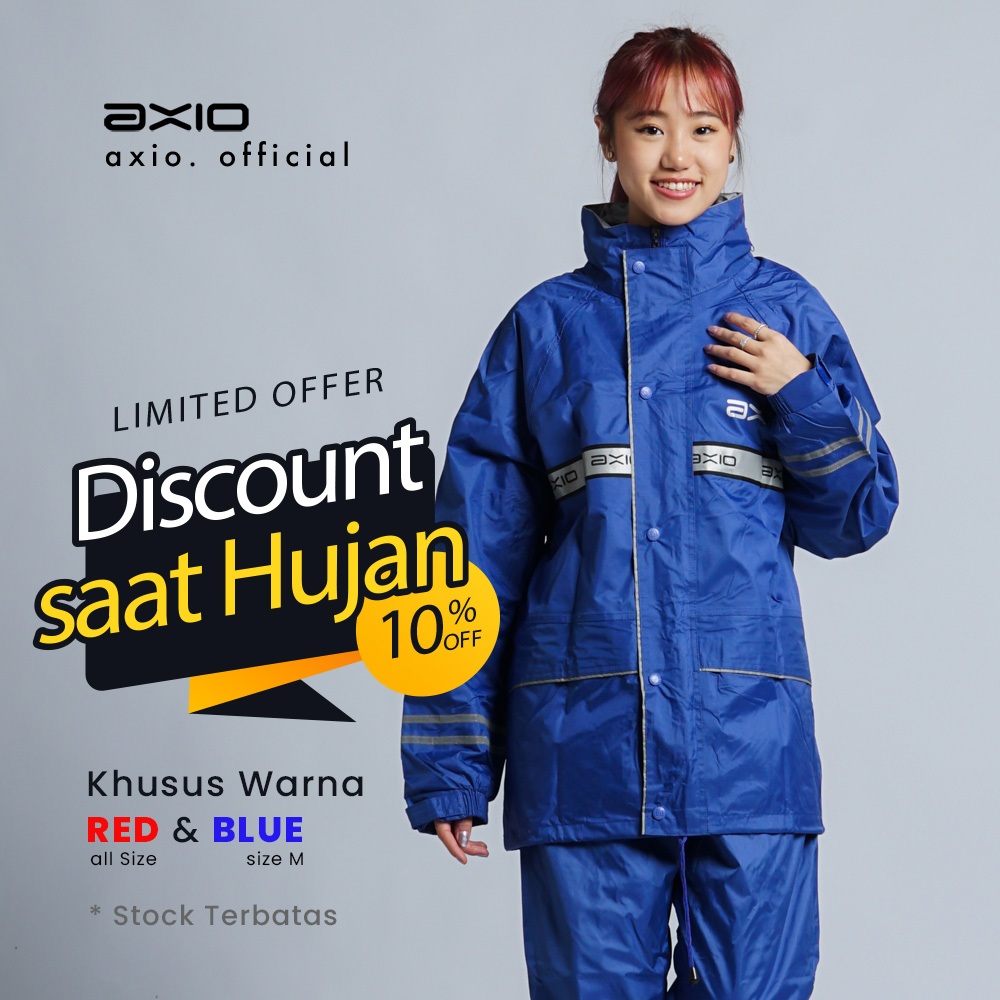 Jual Axio Jas Hujan Raincoat Ax 882 XIN Series Pria Wanita | Shopee ...