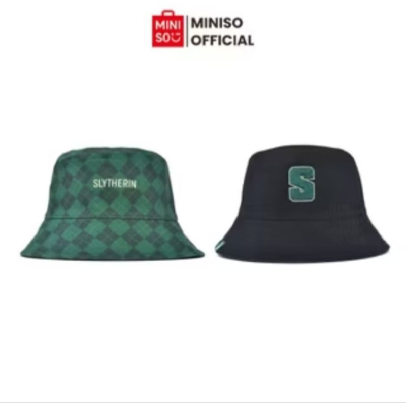 Jual Miniso x Harry Potter Bucket Hat - Slytherin | Shopee Indonesia
