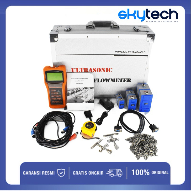 Jual Ultrasonic Flow meter TUF-2000H Digital - Flow Meter Ultrasonic ...