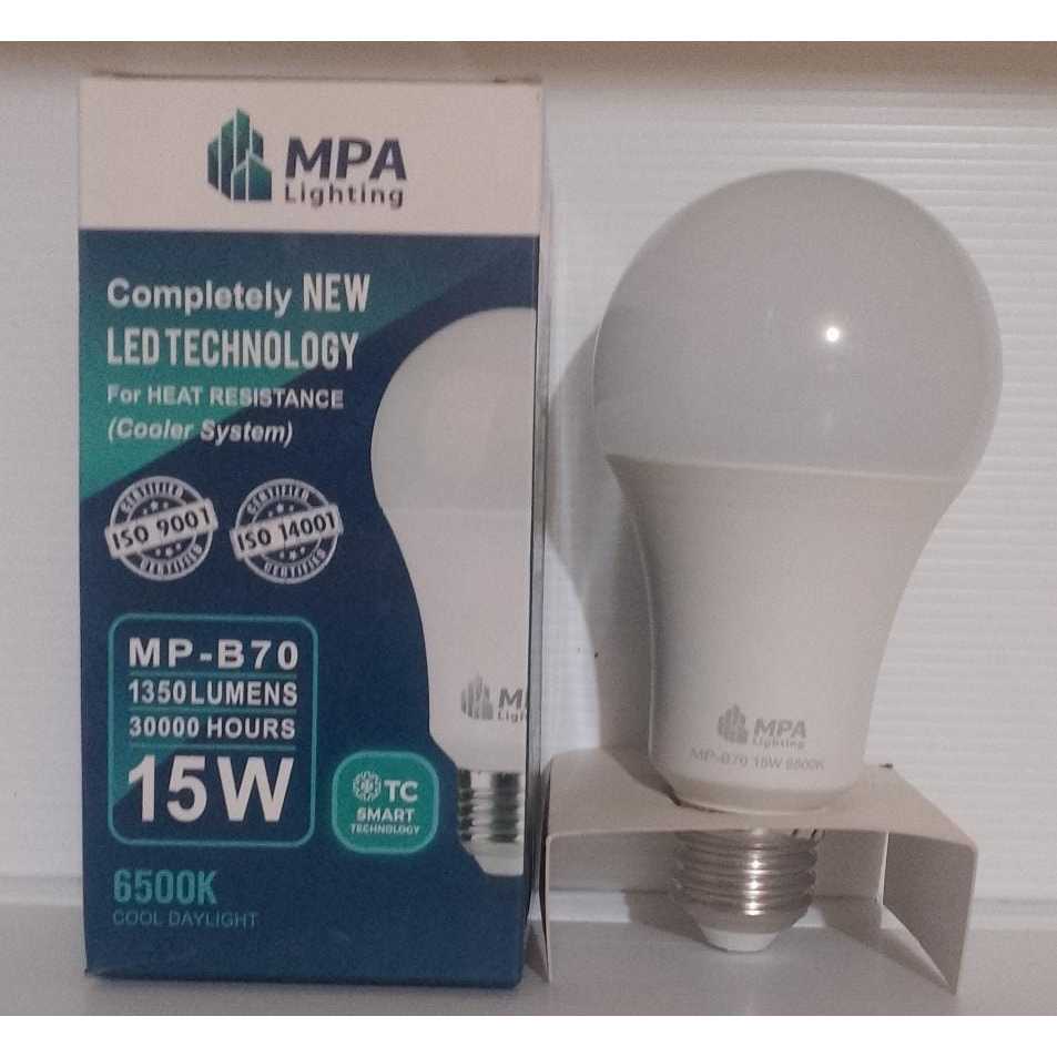Jual MPA Lampu LED MP-B70 1350Lumens dengan Smart Technology (Masa Pakai 30.000 Jam) | Shopee ...