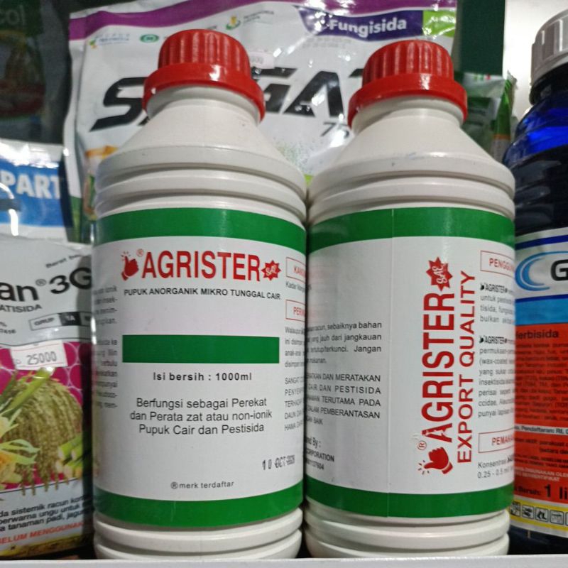 Jual PEREKAT TERMURAH Merk AGRISTER bisa dicampur ke larutan ...