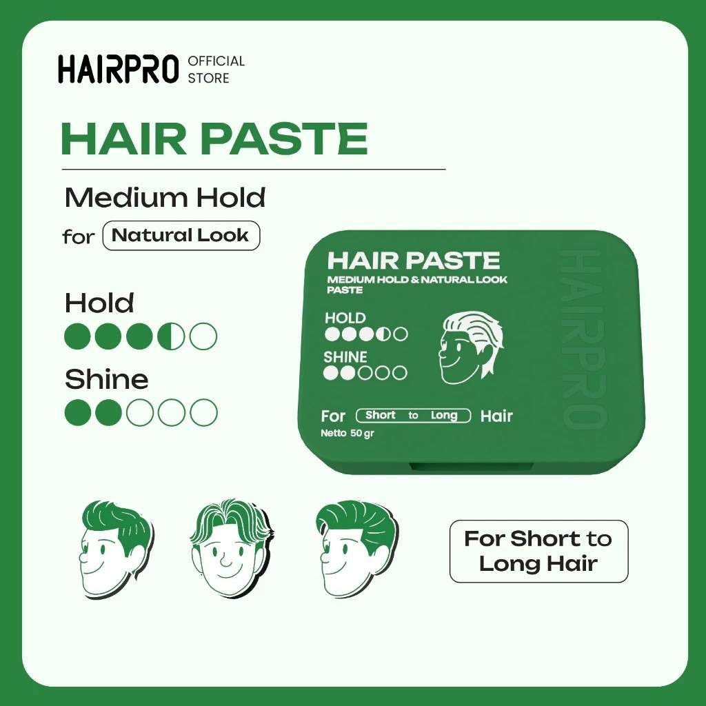 Jual HAIRPRO HAIRNERDS HAIRNEDS PASTE - Minyak Rambut Pria Hair Styling ...