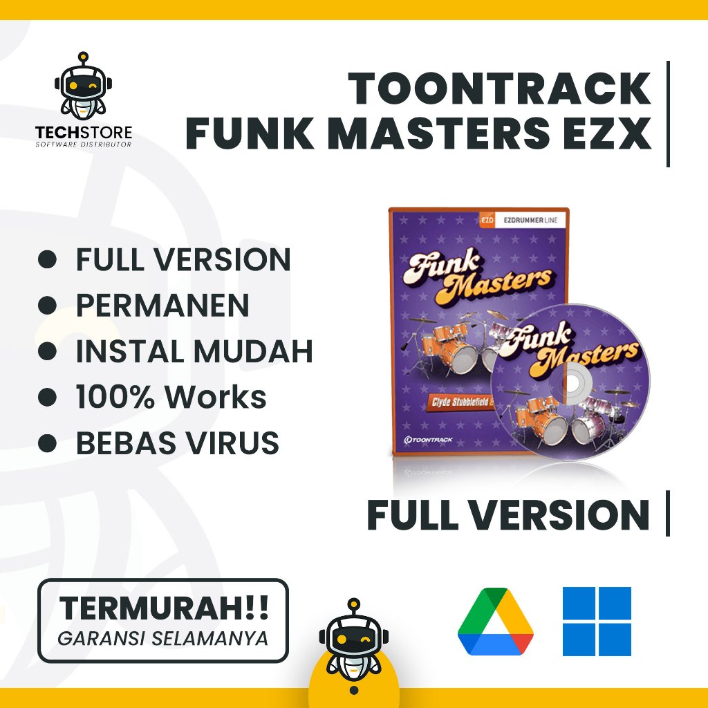 Jual Toontrack Funk Masters EZX | Windows Drummer Library | Shopee ...