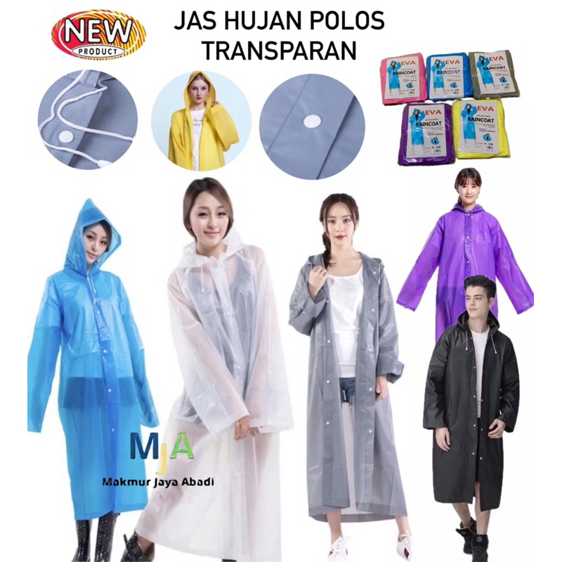 Jual ( BISA COD ) PROMO Jas Hujan Eva Dewasa & Anak Tebal / Jas Hujan ...