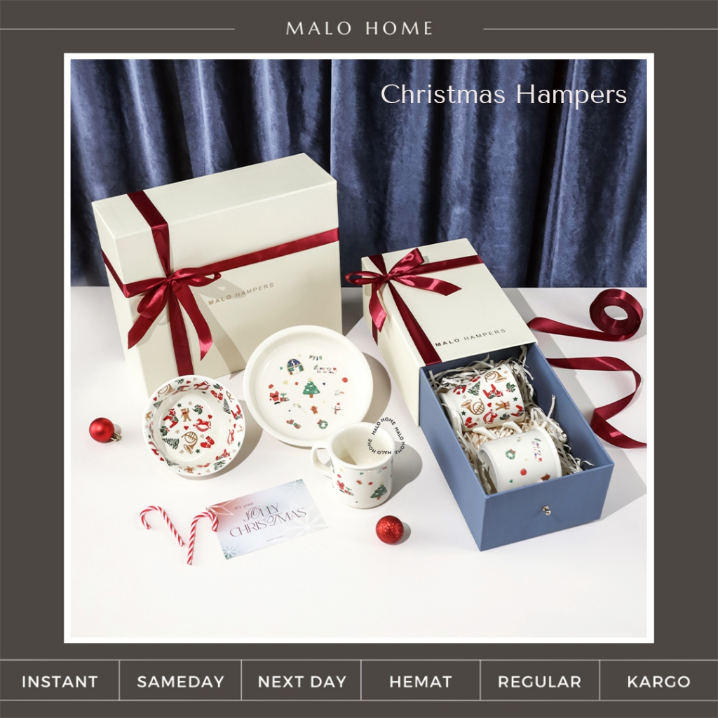 Jual MALO HOME - Christmas & New Year Hampers Kado Natal Hamper Set ...