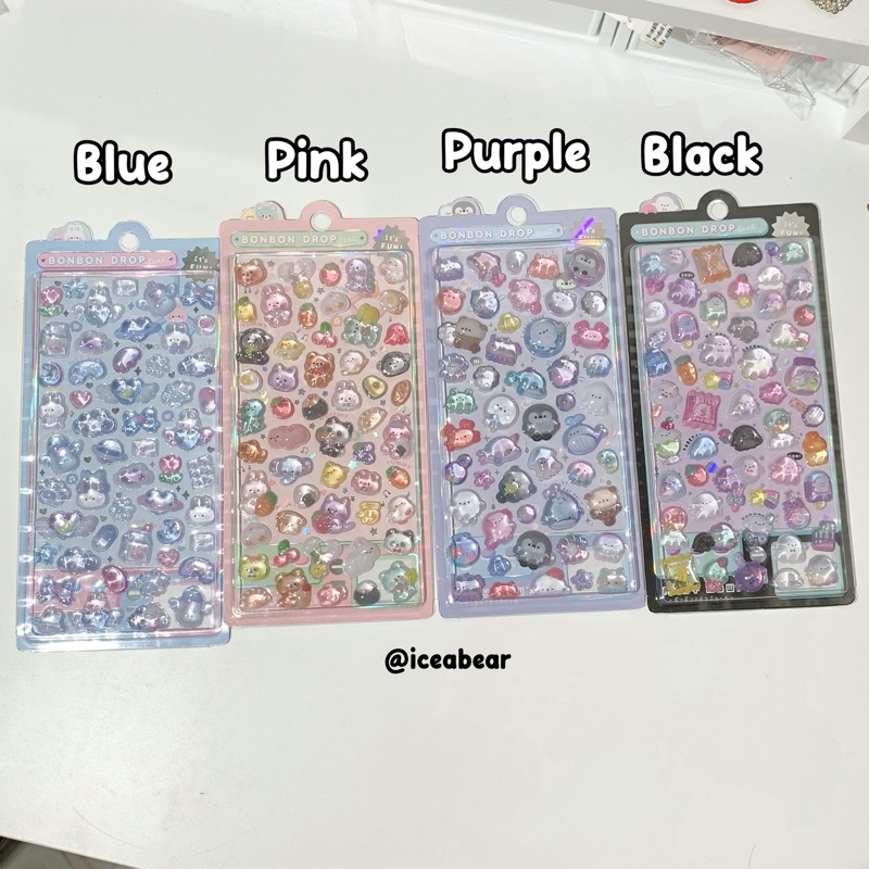 Jual [READY STOCK LIMITED] BONBON DROP sticker original 3D puffy ohsome ...