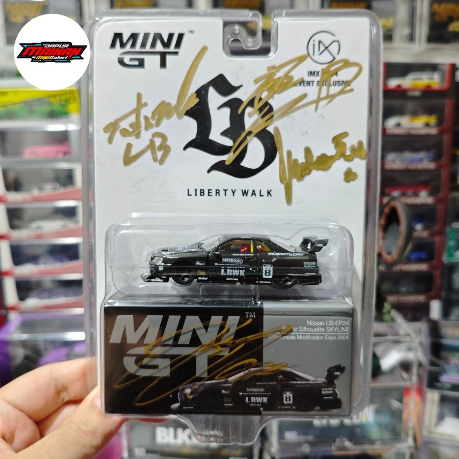 Jual MINI GT 797 LBWK SILHOUTTE BLACK CARBON IMX 2024 SIGNED | Shopee ...