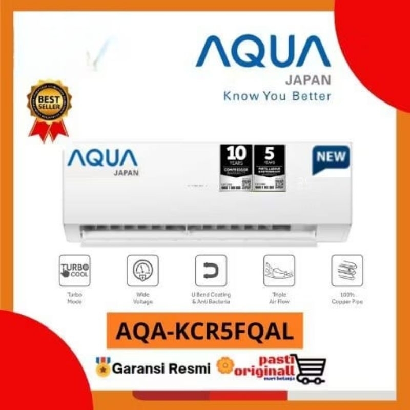 Jual AC Aqua 1/2PK Standart+pasang paket AC murah | Shopee Indonesia