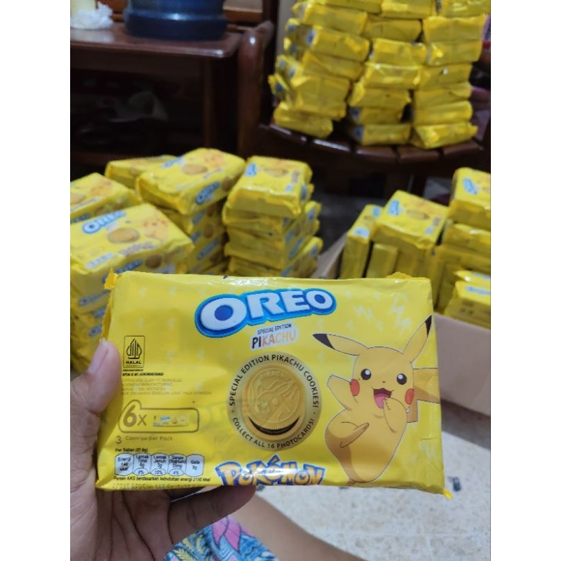 Jual OREO POKEMON COKLAT PISANG | Shopee Indonesia