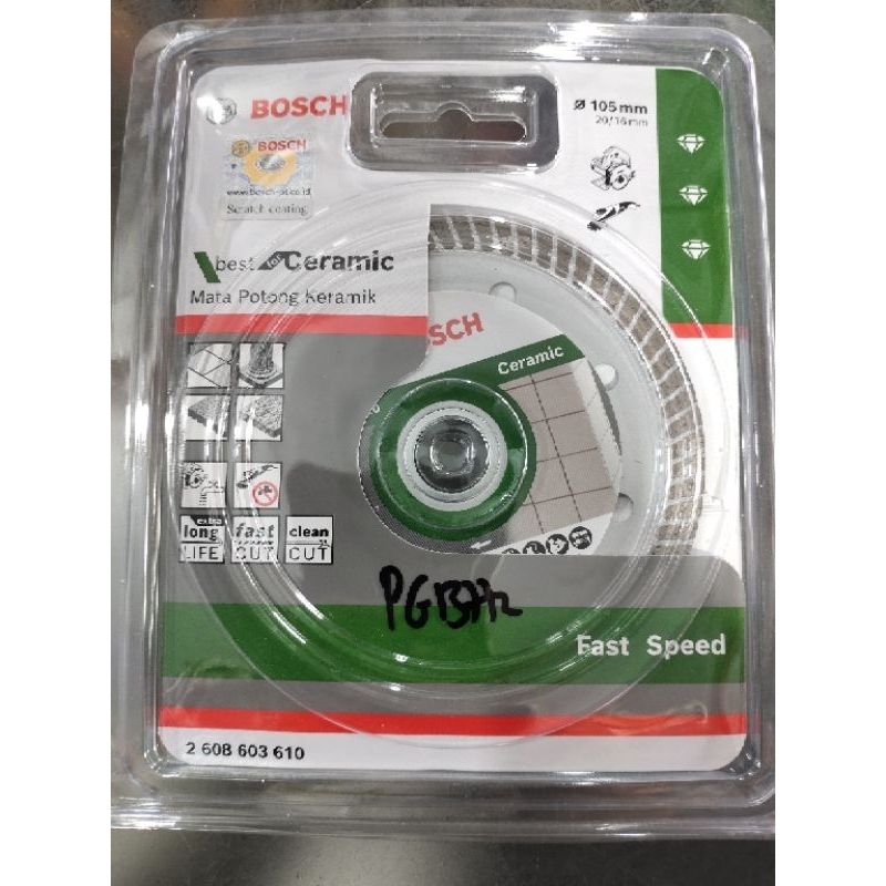 Jual GERINDRA BOSCH 4 INCH /105MM MATA POTONG KERAMIK /ALAT POTONG ...