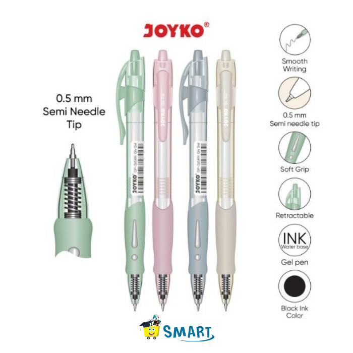 Jual (1PAK ISI 12PCS) JOYKO BALLPOINT GEL GP 265 AN | Shopee Indonesia