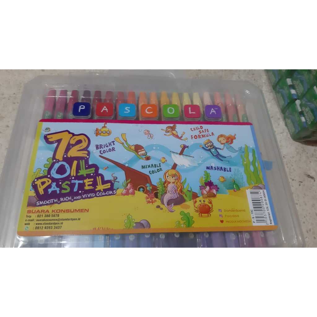 Jual Pascola Oil Pastel 72 Colour | Shopee Indonesia