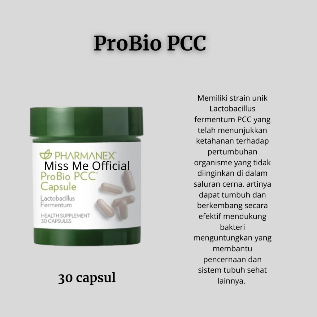 Jual TERMURAH!!!! Suplemen Pencernaan / PRO BIO PCC / SEGEL ORIGINAL / EXP 2025 | Shopee Indonesia