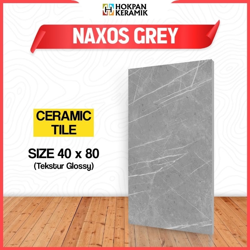 Jual KERAMIK DINDING UKURAN 40X80 NAXOS GREY (BACA DESKRIPSI!!!) | Shopee Indonesia