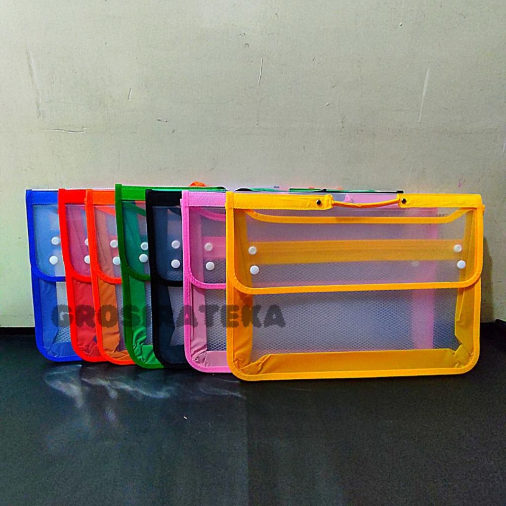 Jual TEMPAT FILE, MAP KANCING 2, MAP SCHOOL BAG 7010 BIG | Shopee Indonesia