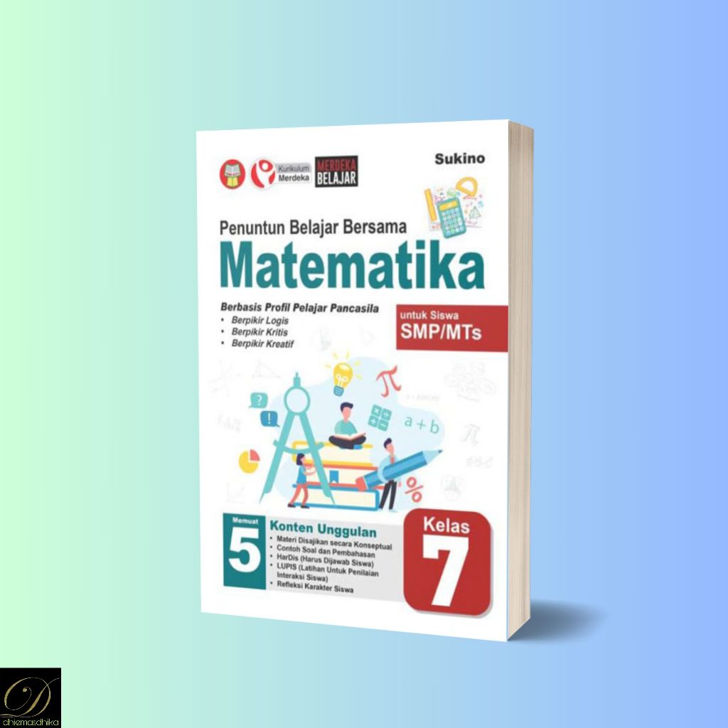 Jual Buku Penuntun Belajar Bersama Matematika Untuk Siswa SMP/MTS Kelas 7/VII Kurikulum Merdeka ...