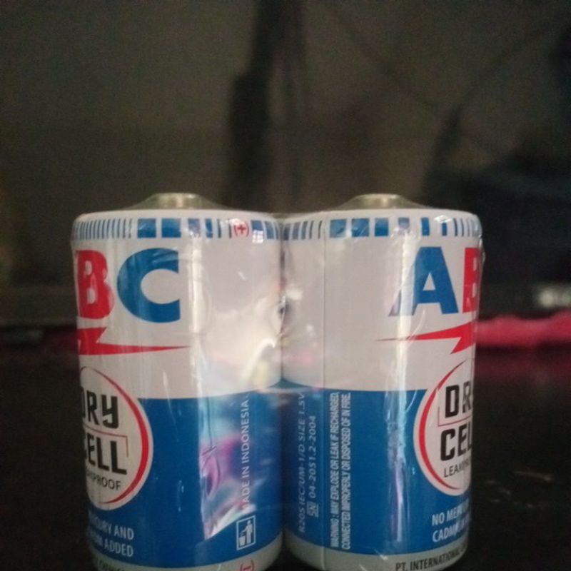 Jual baterai ABC besar d size R20S isi 1original | Shopee Indonesia