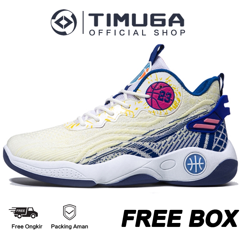 Jual TIMUGA Sepatu Sneakers Pria Sepatu Basket Cowok Sepatu Sports ...